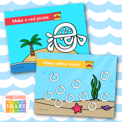 Free Printable Playdough Mats - Homeschool Share