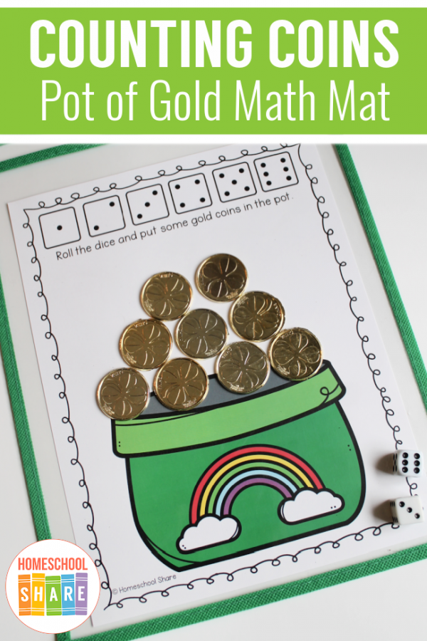 Free Saint Patrick's Day Counting Printable - Homeschool Share