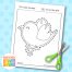 Bird Cutting Practice Pages - Homeschool Share