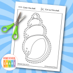 Ocean Cutting Practice Pages - Homeschool Share