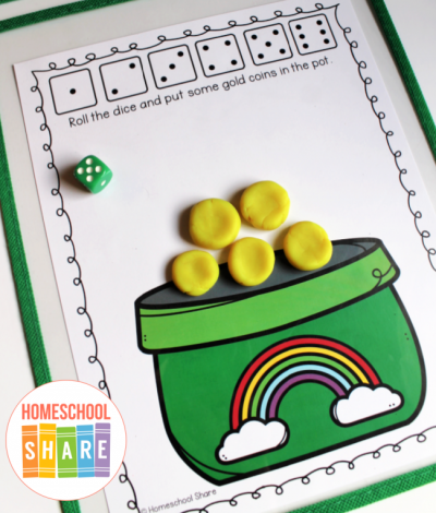 Free Saint Patrick's Day Counting Printable - Homeschool Share