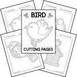 Bird Cutting Practice Pages - Homeschool Share