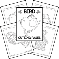 Bird Cutting Practice Pages - Homeschool Share