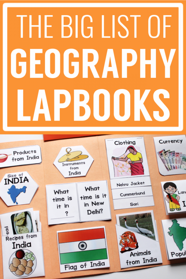 Geography Lapbooks - Homeschool Share
