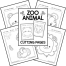 Zoo Animal Cutting Practice Pages - Homeschool Share
