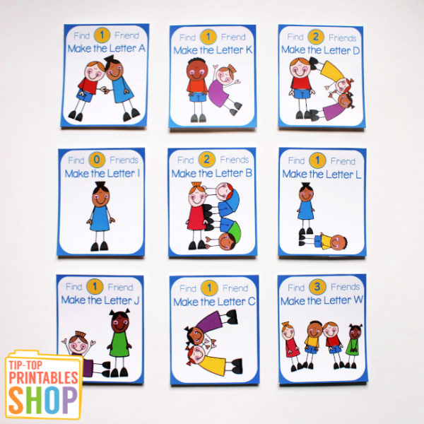 Alphabet Exercise Cards - Homeschool Share
