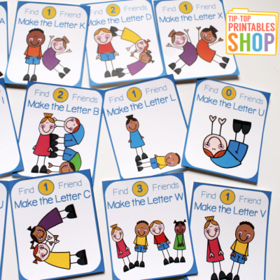 Alphabet Exercise Cards - Homeschool Share