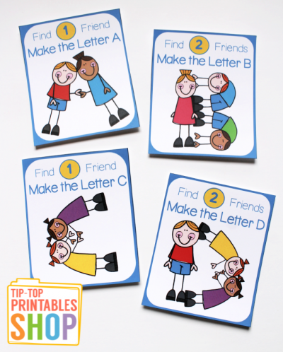 Alphabet Exercise Cards - Homeschool Share