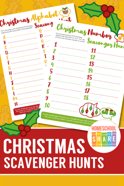 Free Christmas Scavenger Hunts - Homeschool Share