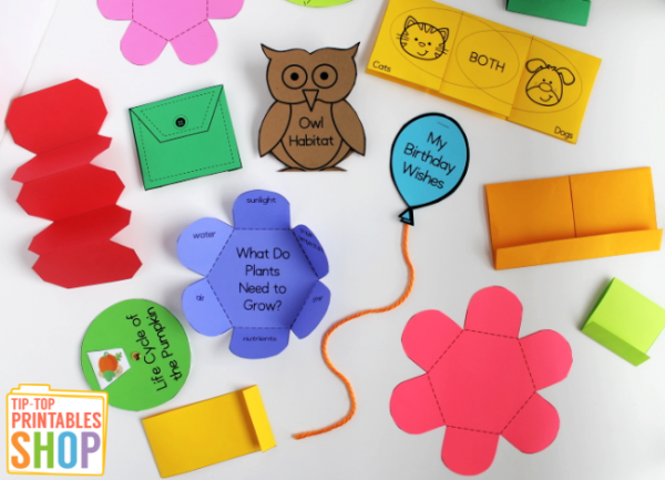 Editable Lapbook Templates - Homeschool Share