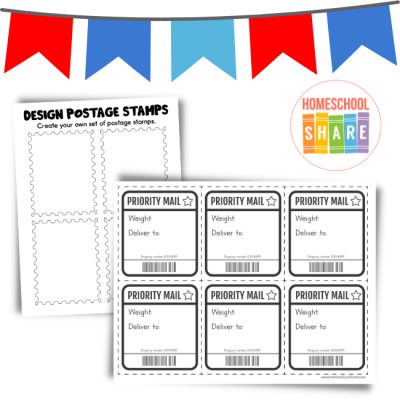 Post Office Pretend Play Printables - Homeschool Share