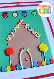 Gingerbread Playdough Mats - Homeschool Share