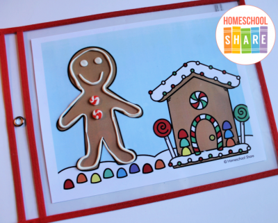 Gingerbread Playdough Mats - Homeschool Share