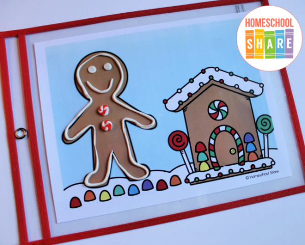 Gingerbread Playdough Mats - Homeschool Share
