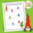 Christmas Gnomes Tracing Pages - Homeschool Share