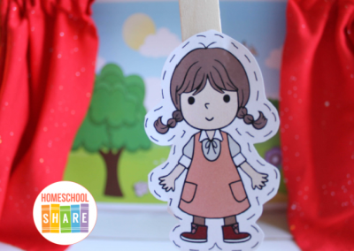 Hansel and Gretel Popsicle Puppets - Homeschool Share
