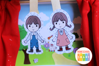 Hansel and Gretel Popsicle Puppets - Homeschool Share