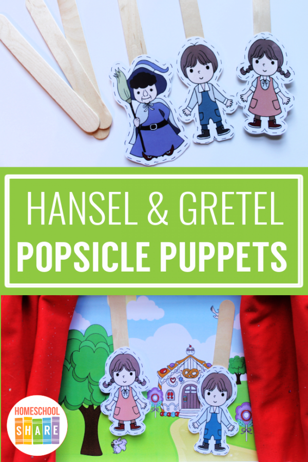Hansel and Gretel Popsicle Puppets - Homeschool Share