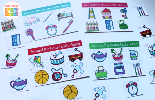 House Lotto Game - Homeschool Share