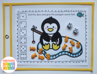 Penguin Math Mat - Homeschool Share
