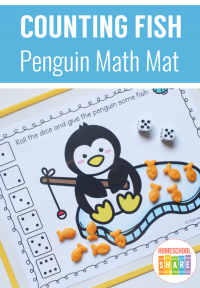Penguin Math Mat - Homeschool Share