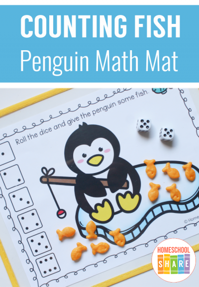 Penguin Math Mat - Homeschool Share