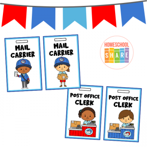 Post Office Pretend Play Printables - Homeschool Share