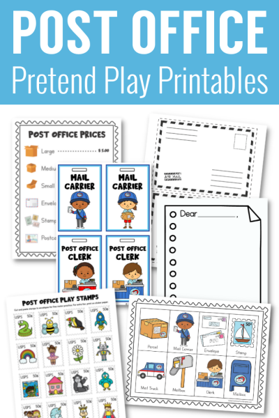 Post Office Pretend Play Printables - Homeschool Share