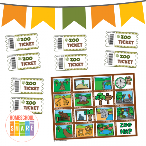 Zoo Pretend Play Printables - Homeschool Share