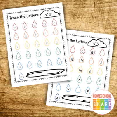 Free Rainbow Worksheets for Preschoolers - Homeschool Share