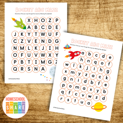 Space Fine Motor Printables - Homeschool Share