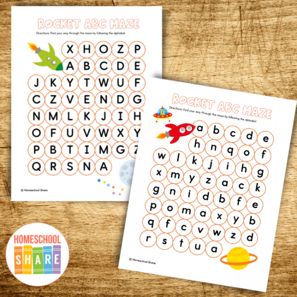 Space Fine Motor Printables - Homeschool Share