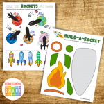 Space Fine Motor Printables - Homeschool Share