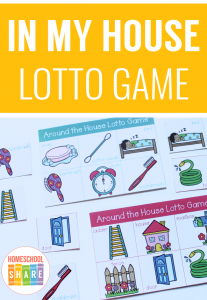 House Lotto Game - Homeschool Share