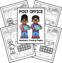 Mailbox Color Matching Worksheets - Homeschool Share