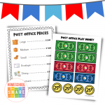 Post Office Pretend Play Printables - Homeschool Share