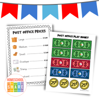 Post Office Pretend Play Printables - Homeschool Share