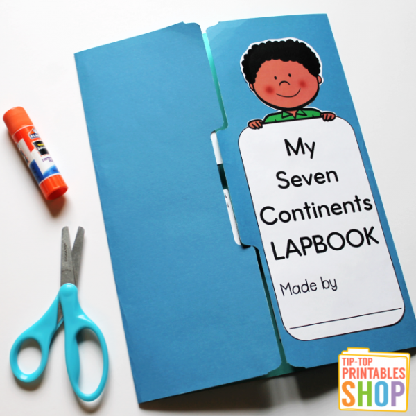 Seven Continents Lapbook - Homeschool Share