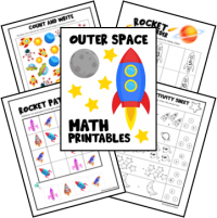 Space Fine Motor Printables - Homeschool Share