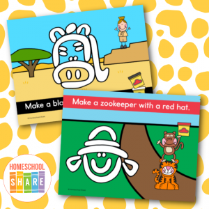 Free Zoo Playdough Mats - Homeschool Share
