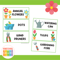 Free Flower Shop Dramatic Play Printables - Homeschool Share