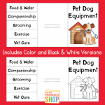 Dog Lapbook Project for Kids - Homeschool Share