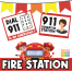 Free Fire Station Dramatic Play Printables - Homeschool Share
