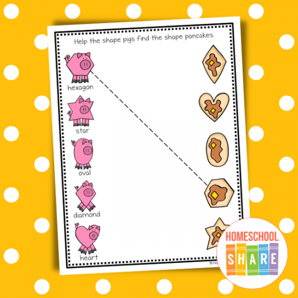 If You Give a Pig a Pancake Activities (free!) - Homeschool Share