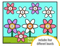 Free Garden Roll and Cover Games - Homeschool Share