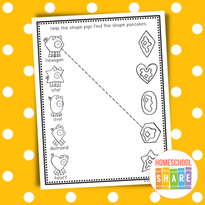 Free If You Give a Pig a Pancake Printable - Homeschool Share