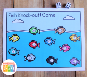 Free One Fish, Two Fish Printables & Activities - Homeschool Share