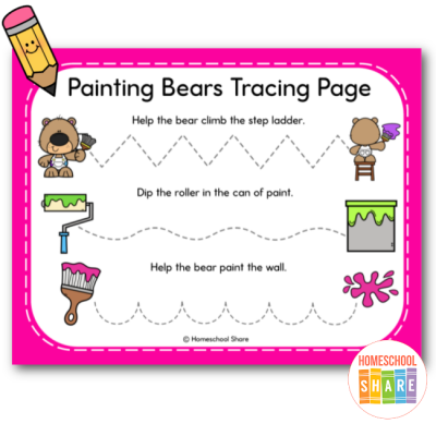 Bear Activities for Preschoolers (and Kindergarteners) - Homeschool Share