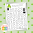 Frog Shape Mazes - Homeschool Share