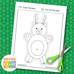 Christmas Cutting Practice Worksheets - Homeschool Share